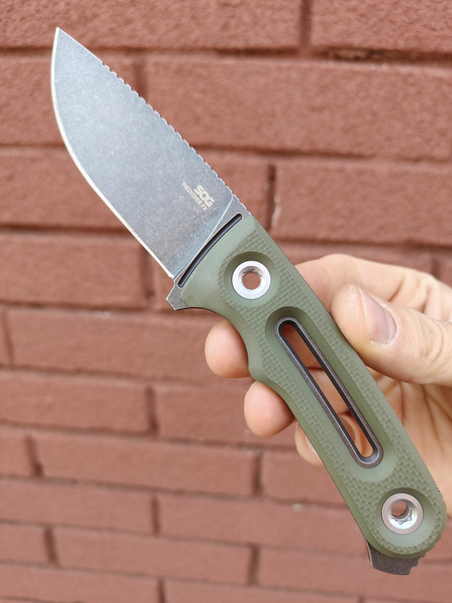 Нож SOG фикс длина лезвия 9.5