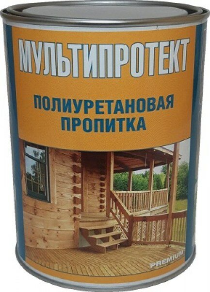 Пропитка мультипротект Универсальная полиуретановая износостойкая 1л