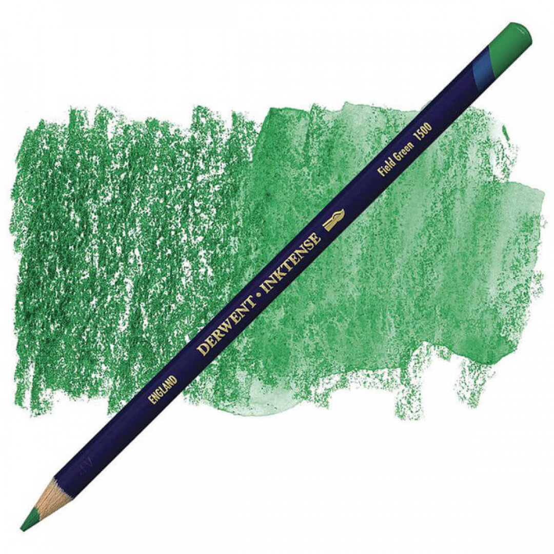Derwent Карандаш акварельный "Inktense" зеленый луговой 1500