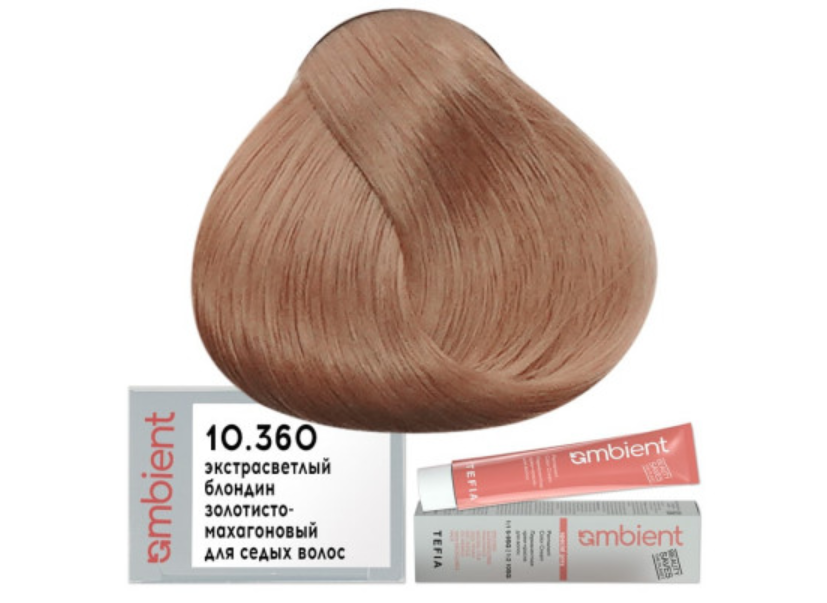 Крем-краска для волос AMBIENT 10.360 Tefia