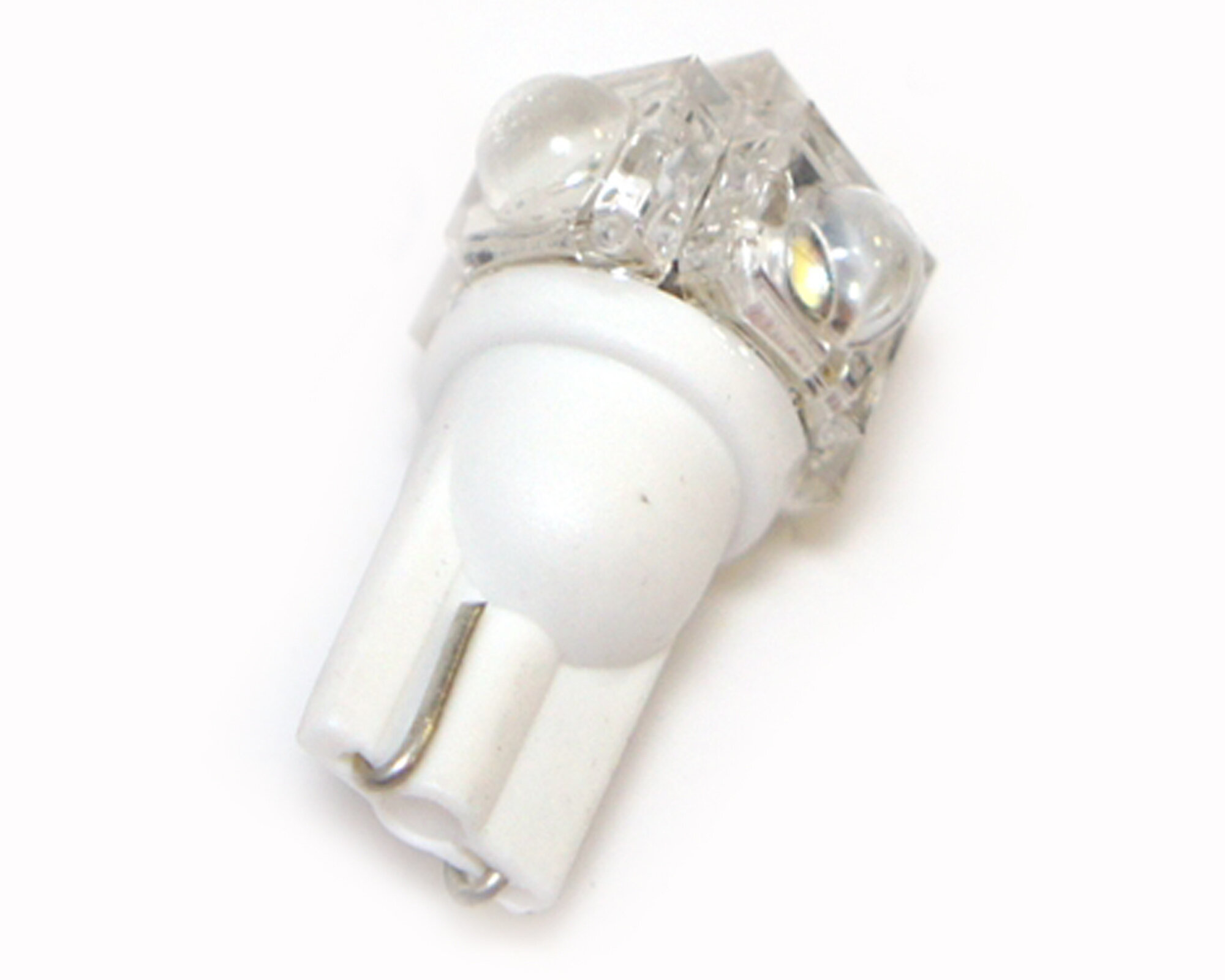 Светодиодная автомобильная лампа T10 - W5W - 1 Super-Flux (2 шт-лампа.) В передние и задние габариты, подсветка номера, подсветка салона.