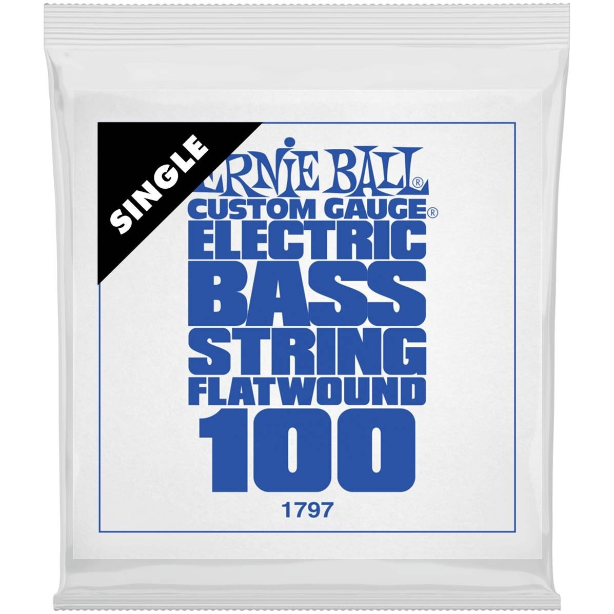 Одиночная струна для бас-гитары ERNIE BALL 1797 FLATWOUND 100