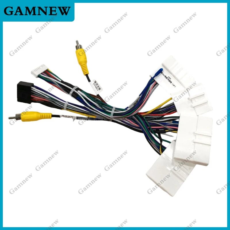 Автомобильный аудио жгут с коробкой Canbus для Renault Arkana Clio Duster Aftermarket 16pin CD/DVD стерео монтажный проводной адаптер