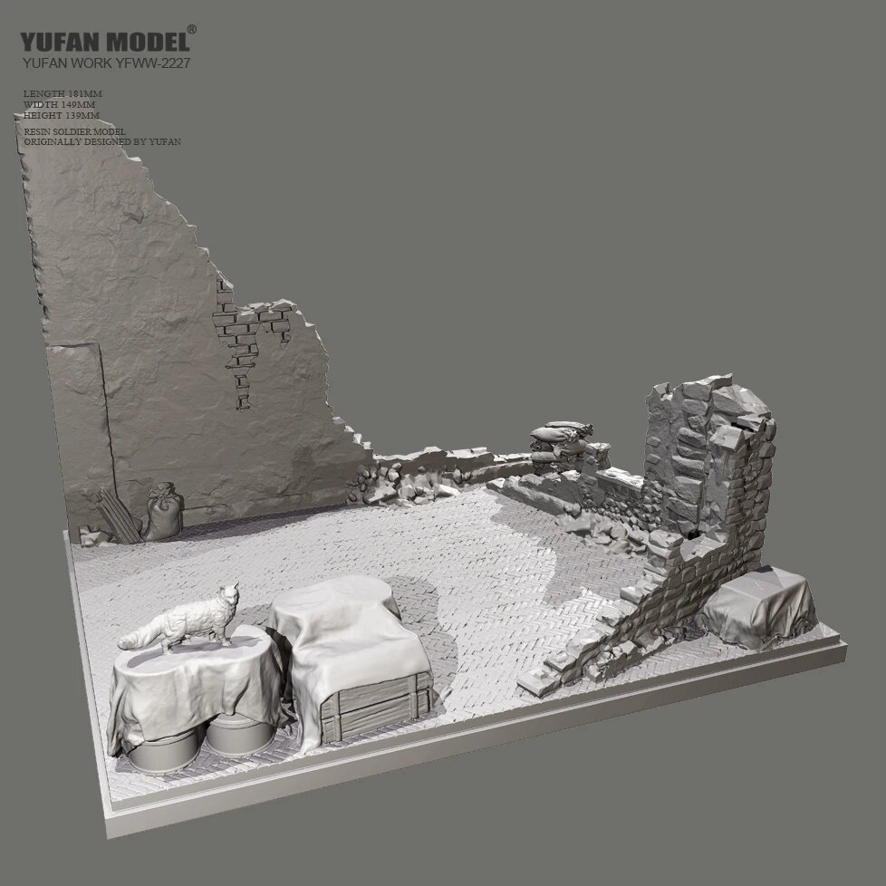 YUFAN MODEL1/35 набор модели из канифоли — фото 1