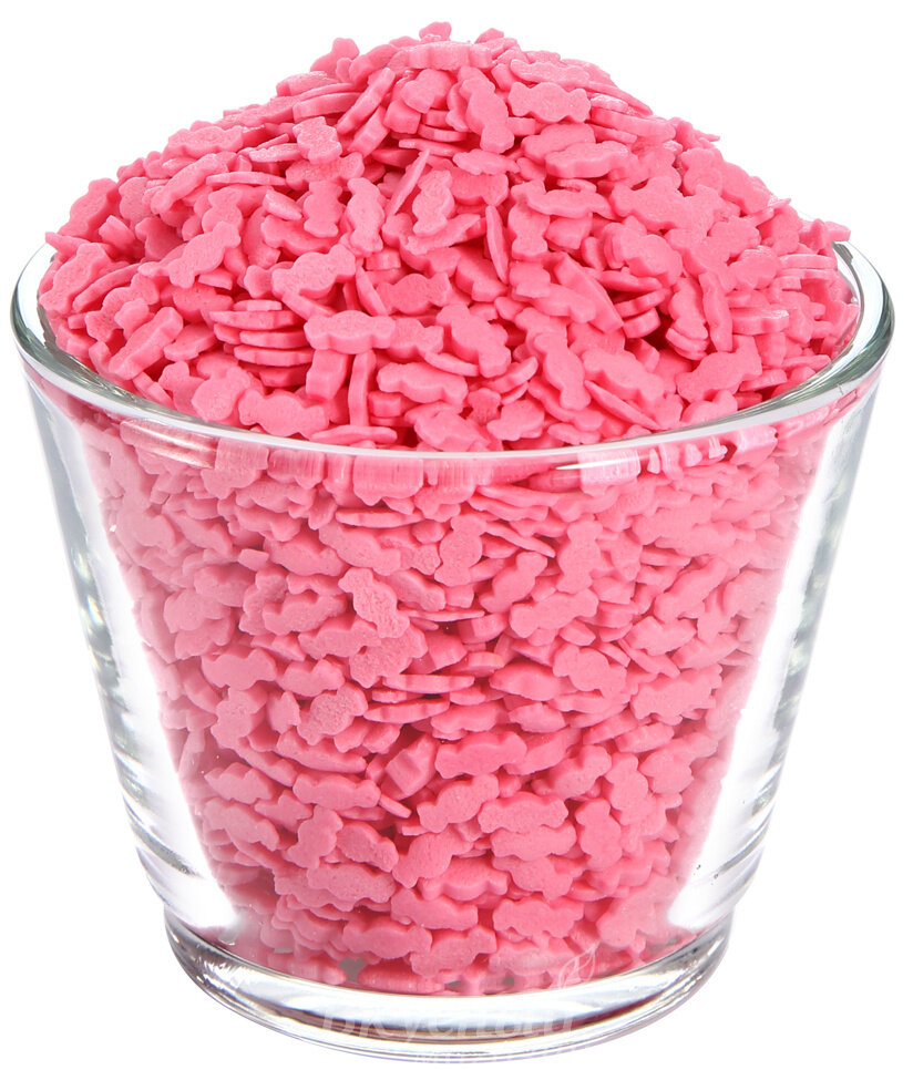 Декор Конфеты розовые мини Топ декор, 100 гр. (Набор из 9 шт.)