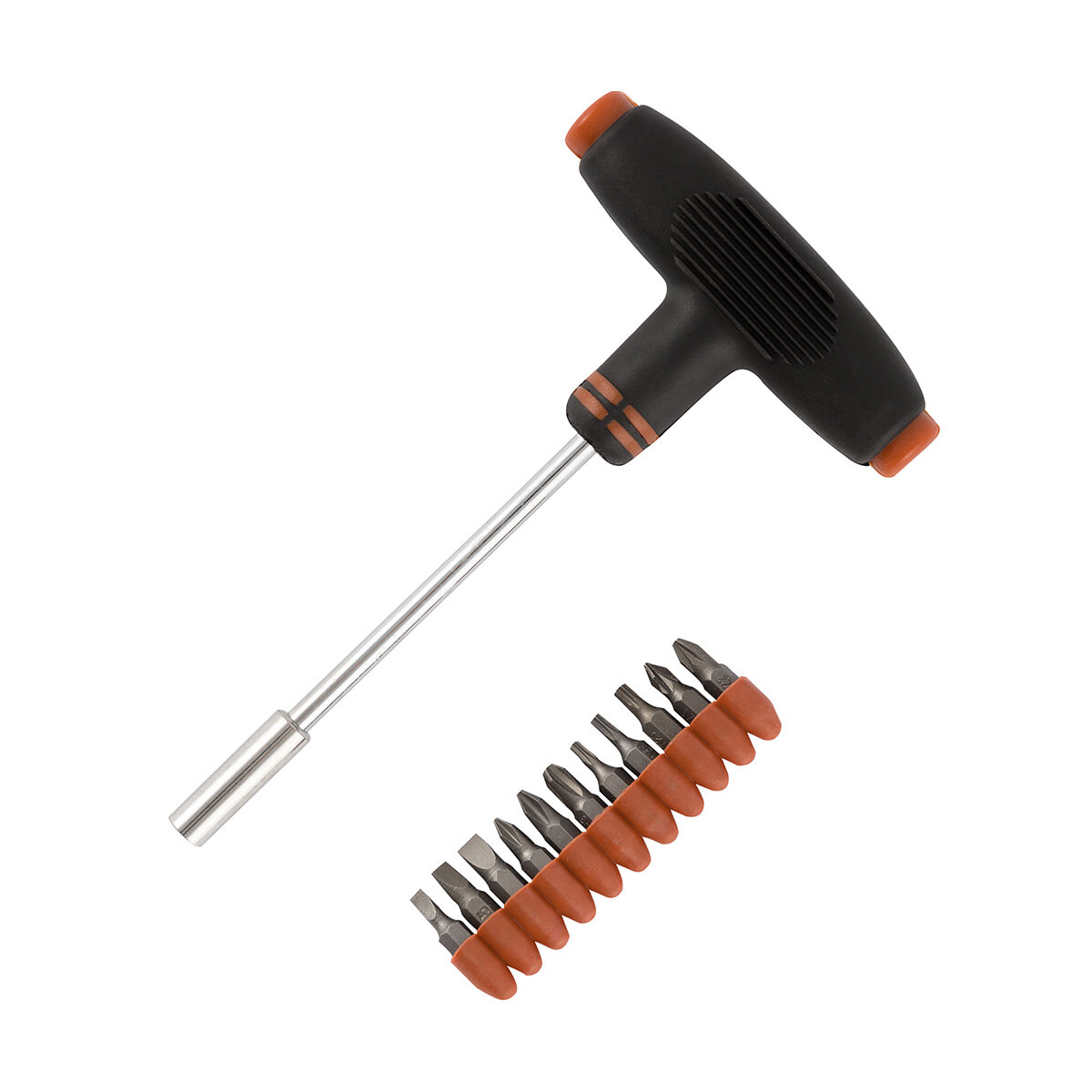 Набор бит Park, с Т-образной ручкой, 12 предметов