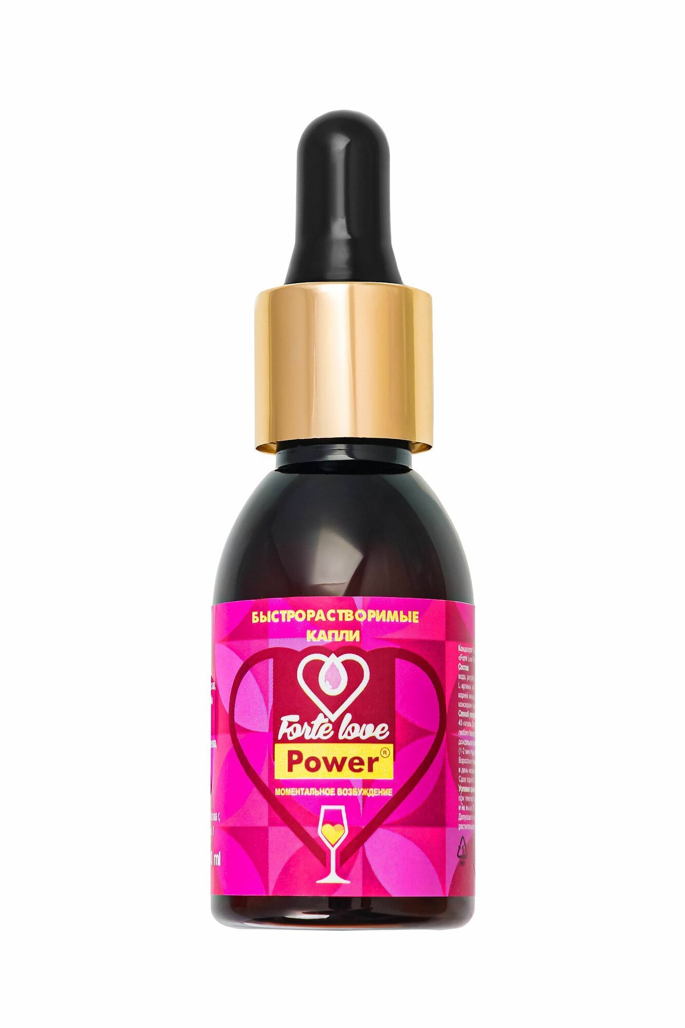 Женский возбудитель мгновенного действия Forte Love Power - 30 мл, Капиталпродукт
