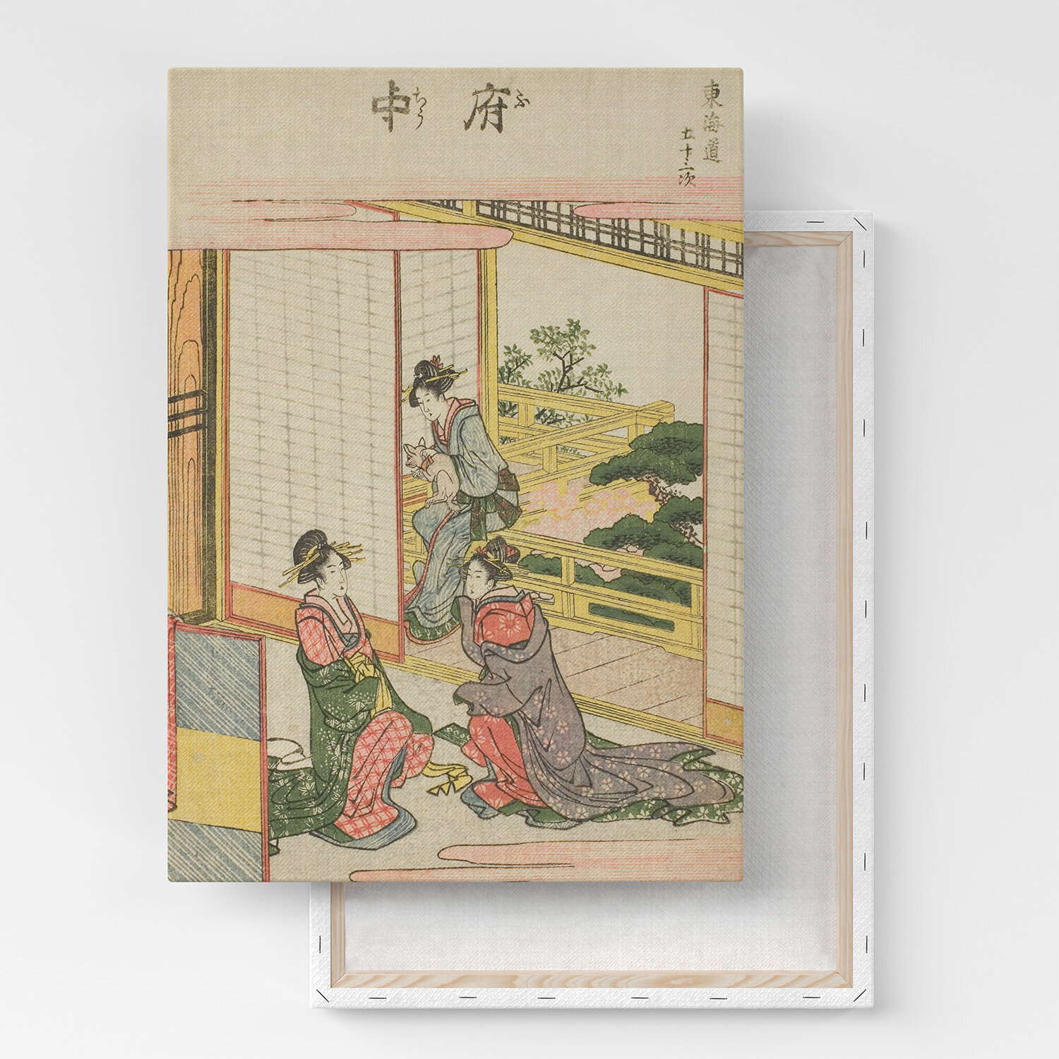 Картина на холсте, репродукция / Кацусика Хокусай / Размер 30 x 40 см