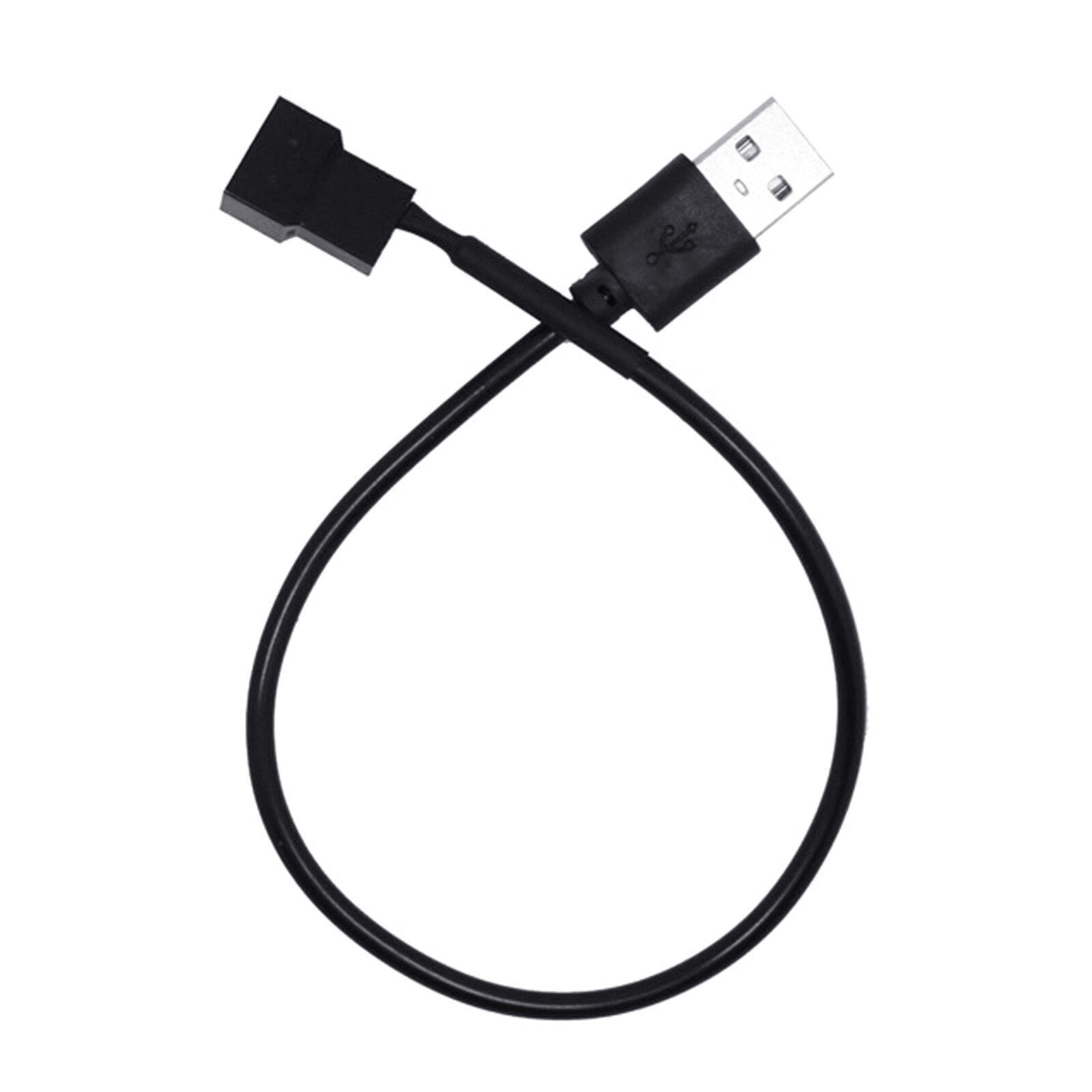 Кабель-адаптер с 4-контактным разъемом от розетки до 5 В USB-разъема, 4-контактный источник питания вентилятора