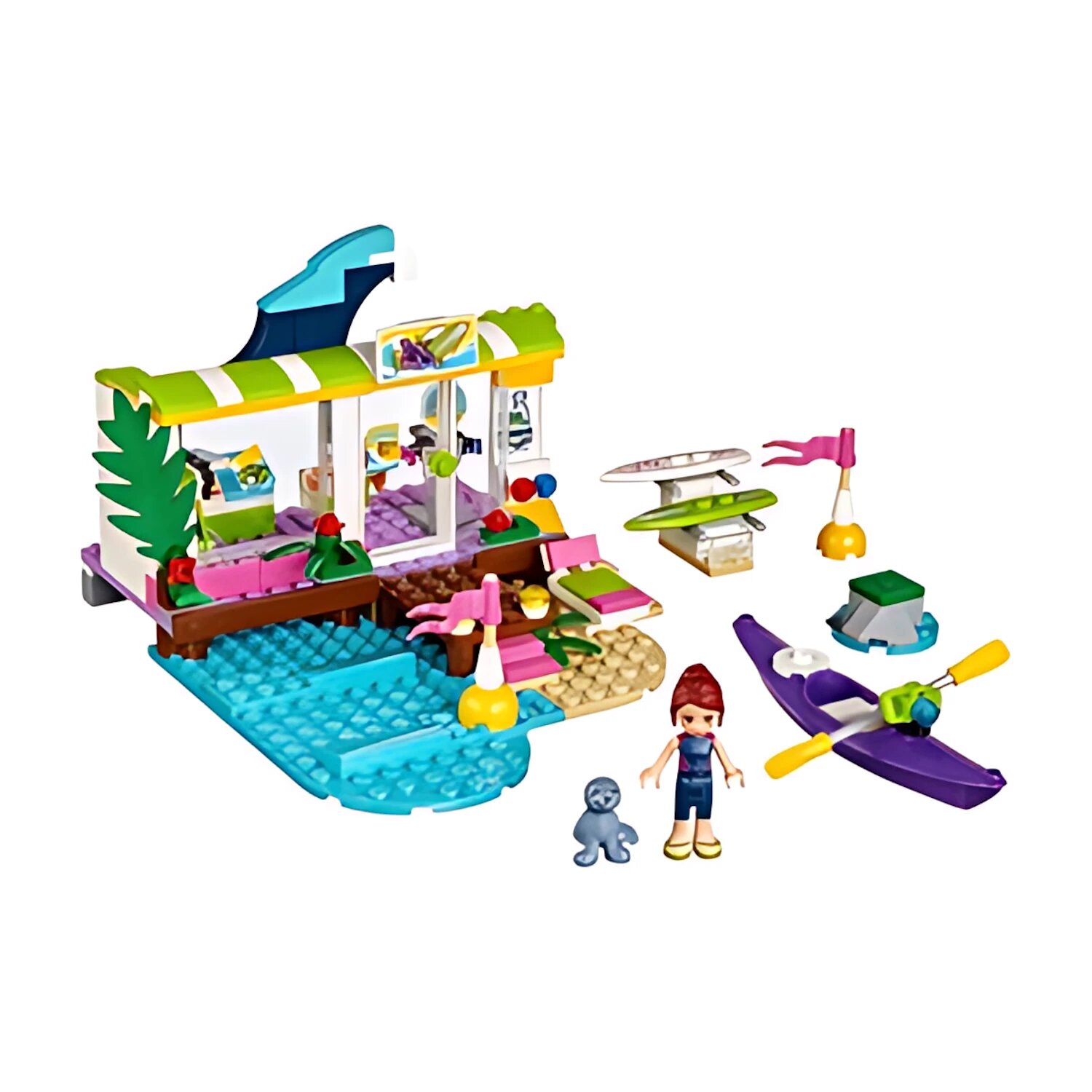 Конструктор LEGO Friends 41315 Магазин для сёрфингистов в Хартлейке