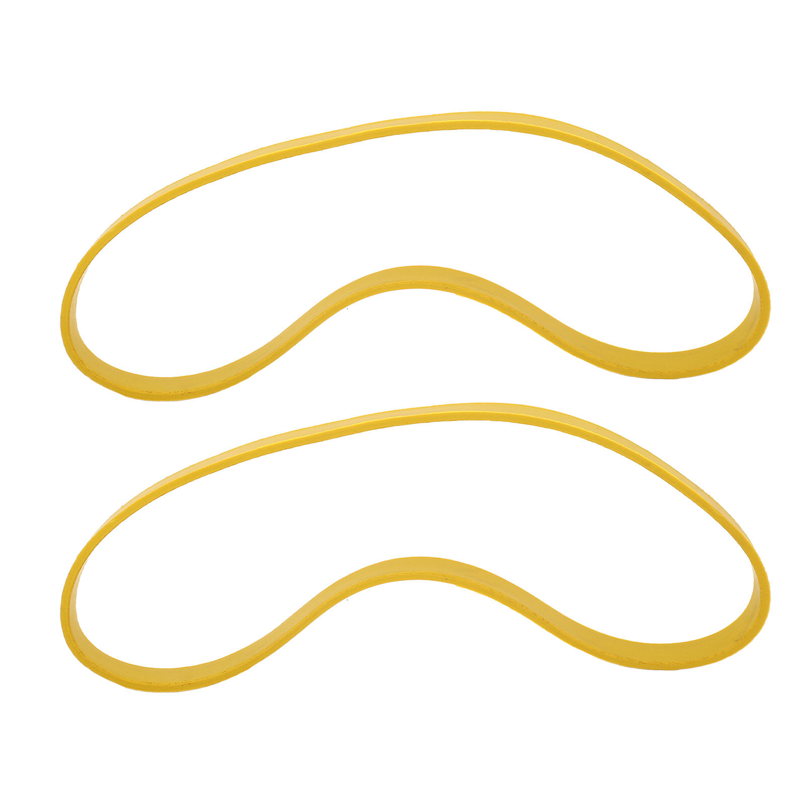 2 шт. резиновых противоскользящих колес для ленточной пилы желтого цвета для деревообработки, снижающих уровень шума, для ленточной пилы диаметром 9 дюймов.