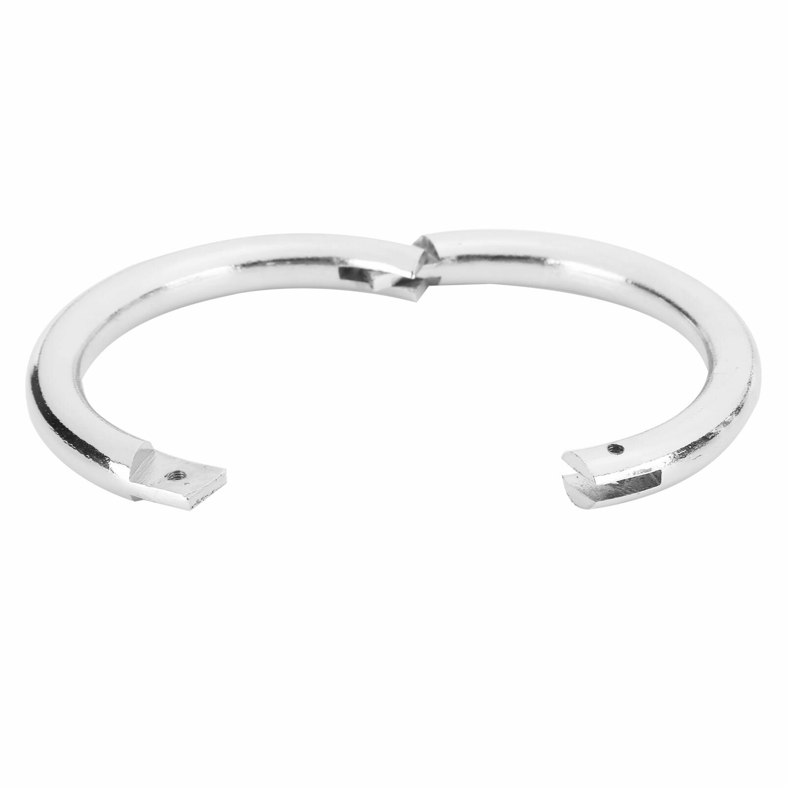 Металлическое кольцо в носу коровы быка, хромированное для сельскохозяйственных животных, крупного рогатого скота, ветеринарный аксессуар для животноводства