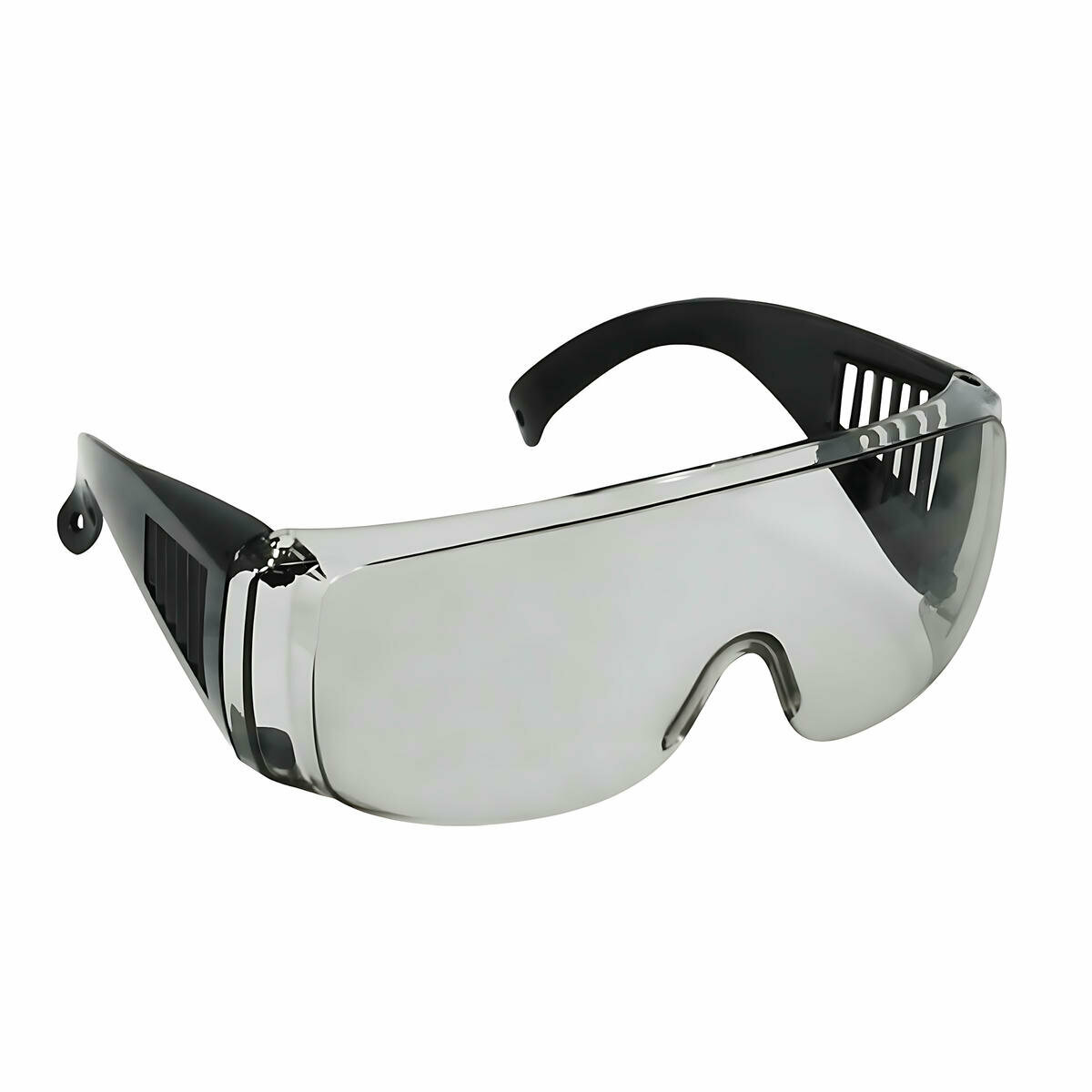 Очки защитные CHAMPION с дужками дымчатые C1007