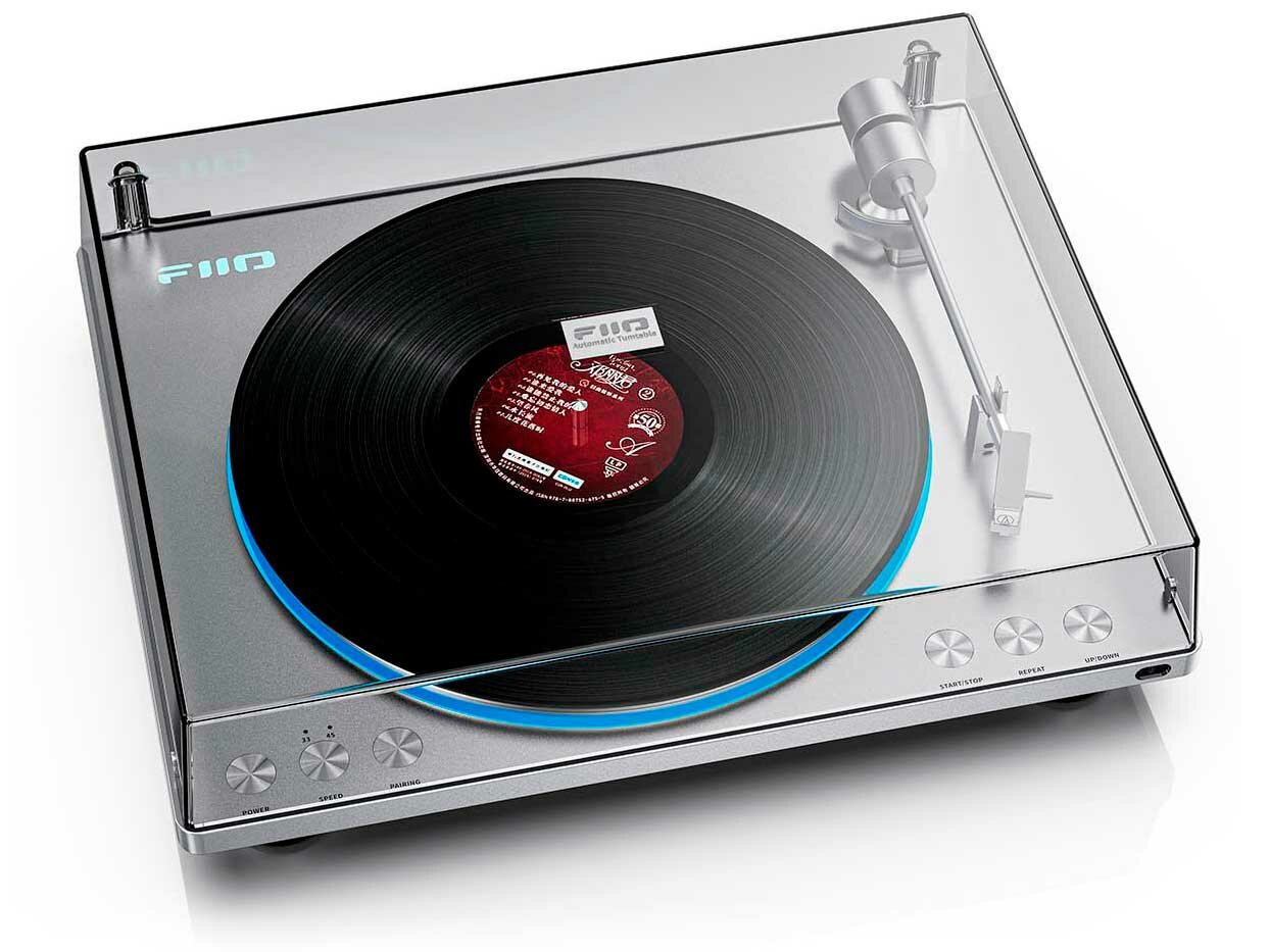 Виниловый проигрыватель FiiO TT13 BT Silver