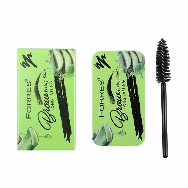 Мыло-фиксатор для бровей FARRES "Long Lasting", с Алоэ