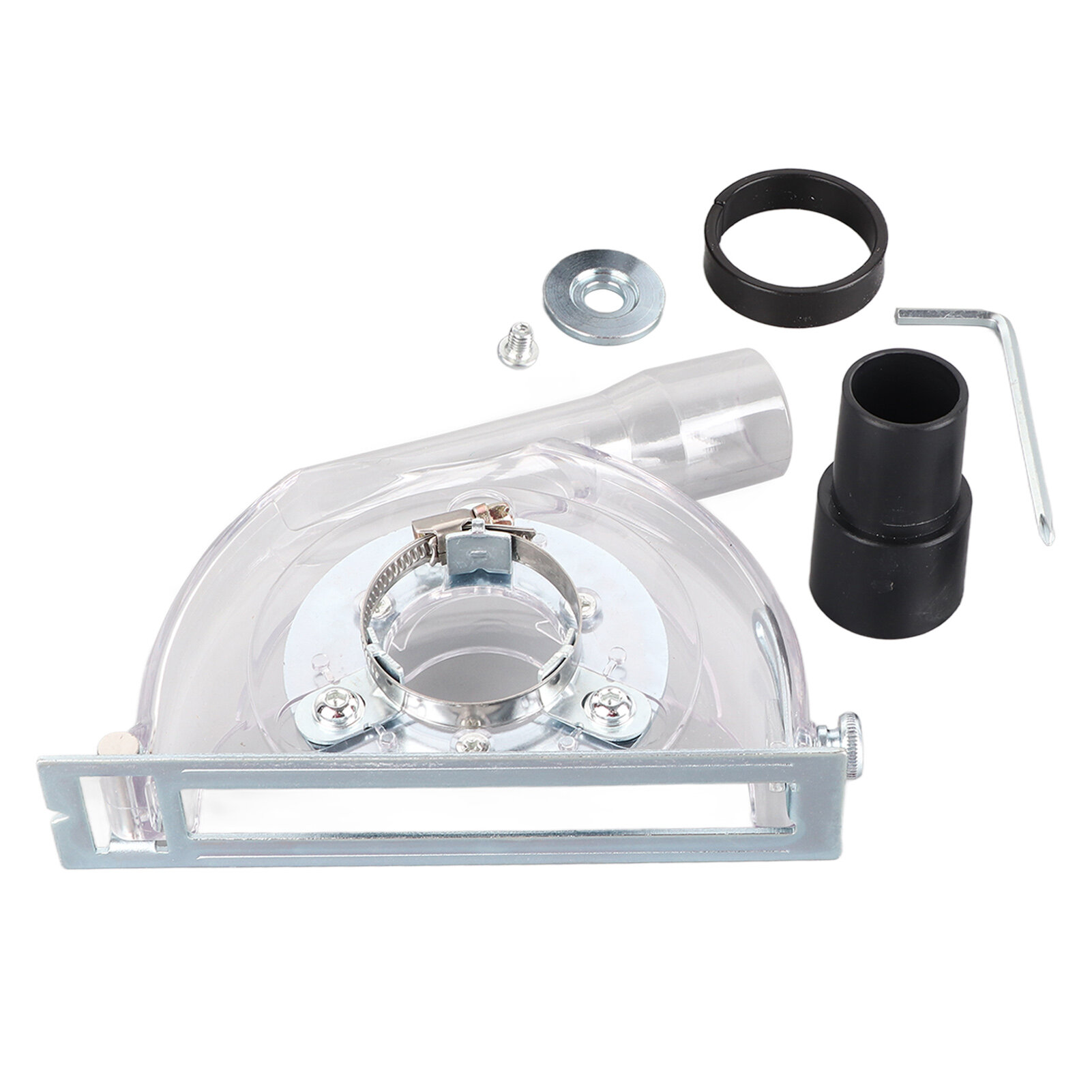 Пылезащитный чехол для угловой шлифовальной машины 100/125/150 мм и шлифовальный кожух для пильного диска 115/125 мм для безопасной работы без пыли