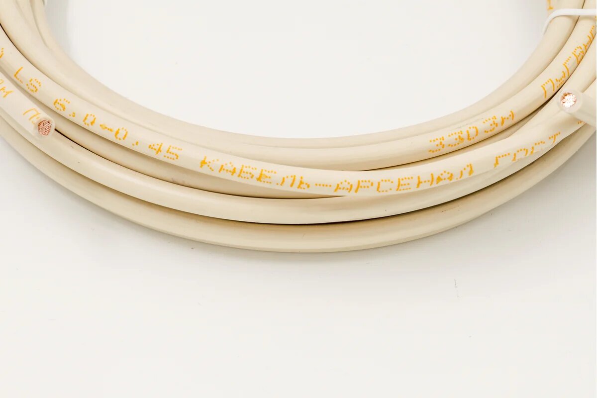 OVK TOOLS Провод установочный гибкий ПуГВнг(А)-LS 1x6 БЛ 5 метров ПуГВнг(А)-x6-БЛ-5М