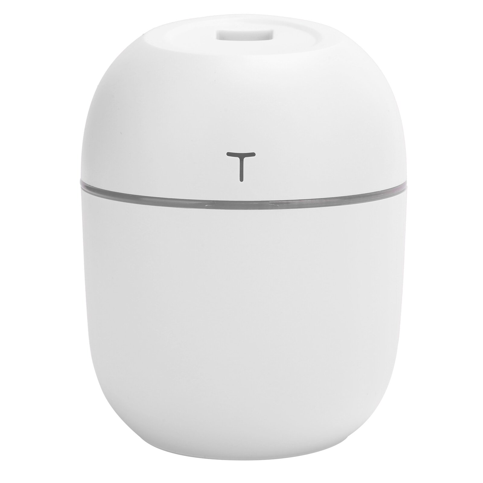 Мини-увлажнитель, портативный USB-разъем постоянного тока 5 В, диффузор эфирного масла с ароматом и светодиодным ночником (белый)