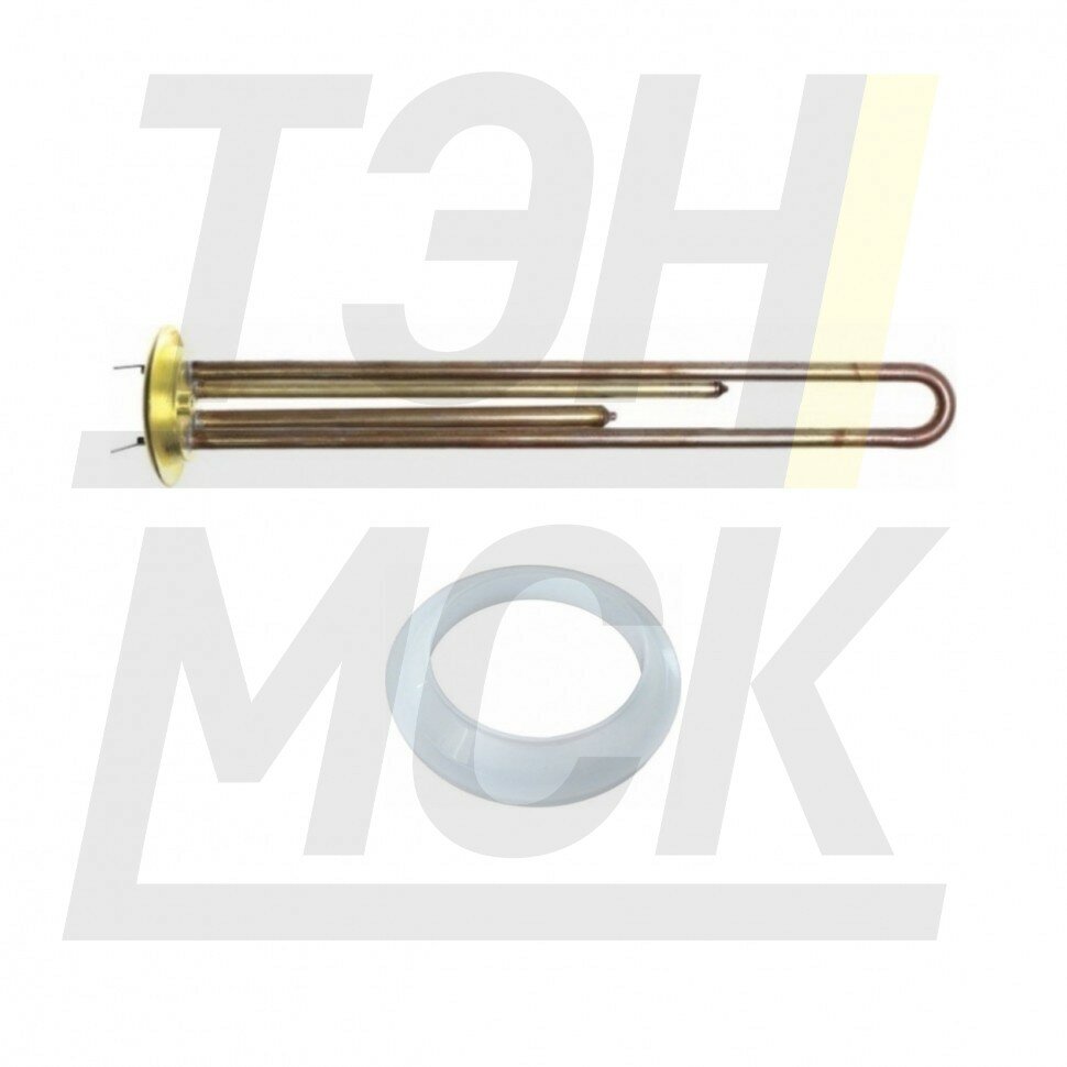 Комплект ТЭН 1,3кВт (1300Вт) RF для водонагревателя Thermex, Garanterm RZB, IF, ID, под анод М4, PREMIUM + прокладка, 50057K1