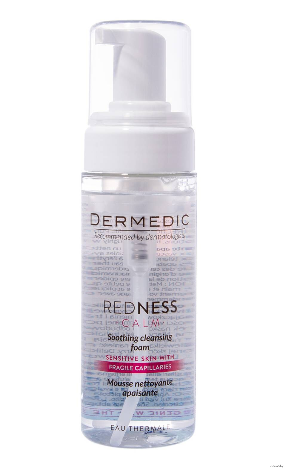 Пена Dermedic Redness Calm Soothing Cleansing Foam, Успокаивающая очищающая для лица, 170 мл