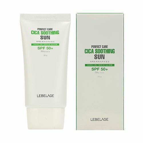 Lebelage Perfect Care Cica Soothing Sun SPF50+ Pa+ успокаивающий солнцезащитный крем для лица (50мл.)