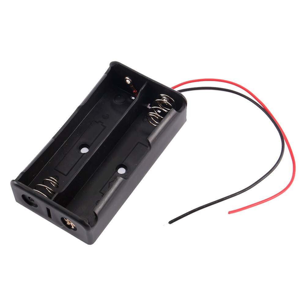 Battery Holder, Box, Convenient Durable Rechargeable home for Connecting Soldering DIY Work
