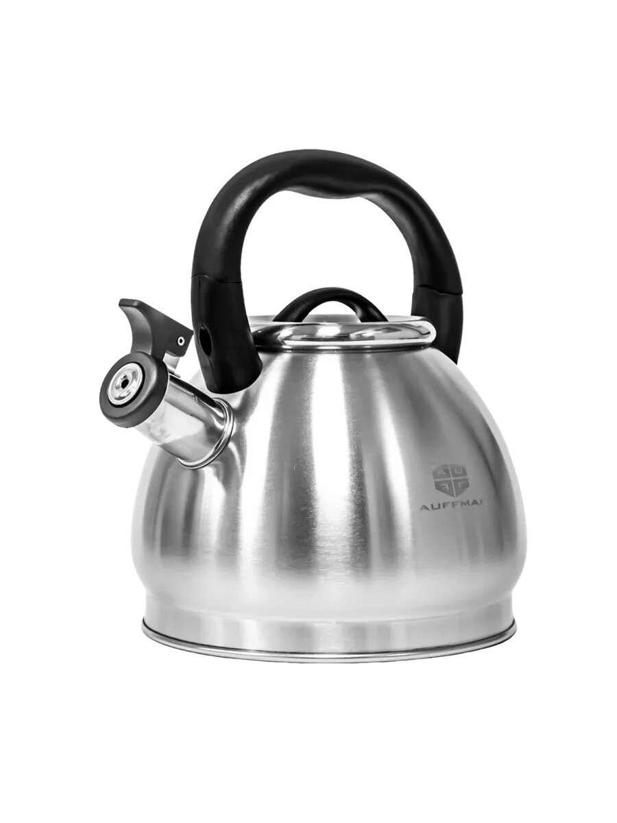 Чайник для плиты металлический со свистком AM-3402 3л