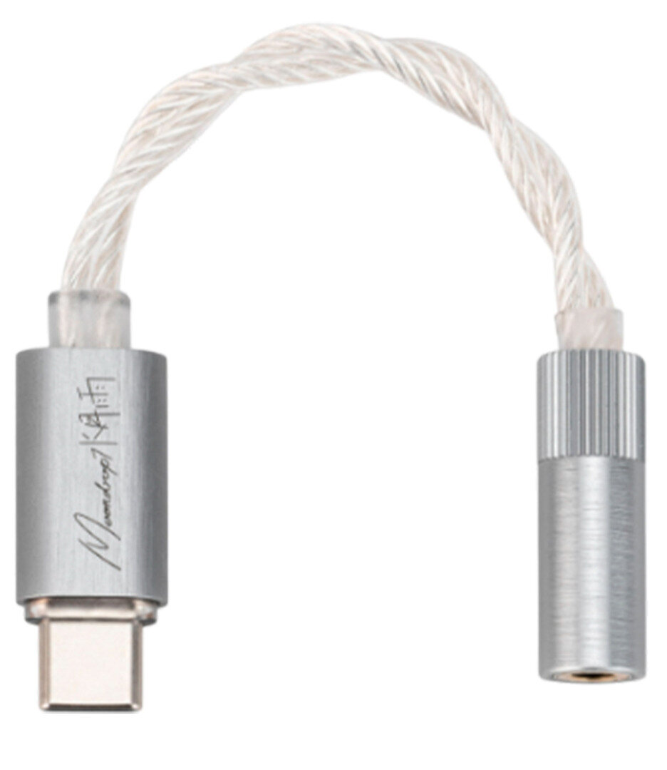 MoonDrop Echo A 3.5 мм, серебристый, усилитель для наушников и ЦАП