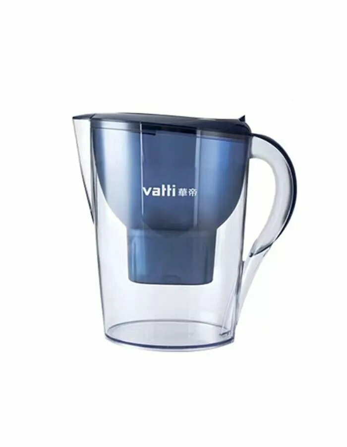 Кувшин-фильтр для воды VATTI 3.5 л с чипом (сапфировый)