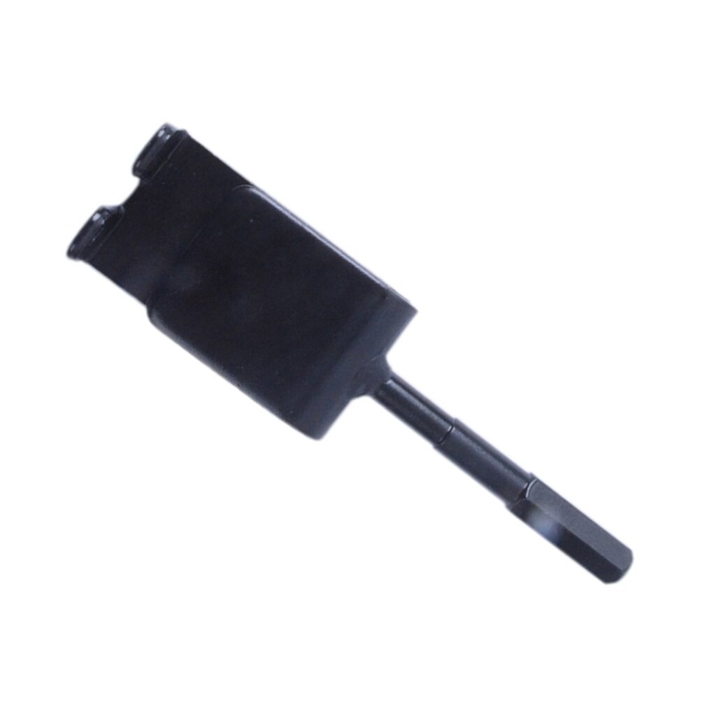 Ледяные якоря сверлят с помощью гвоздей-переходников, приводящих в действие мощность