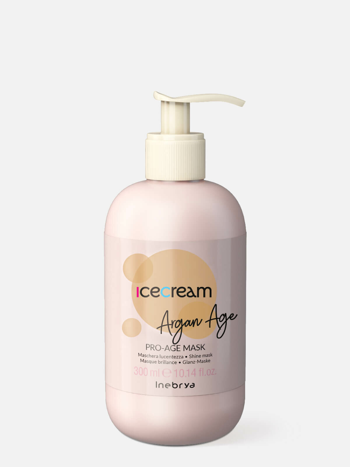 Маска-кондиционер для волос оживляющая с маслом арганы Inebrya Argan Age Pro-Age, 300 мл