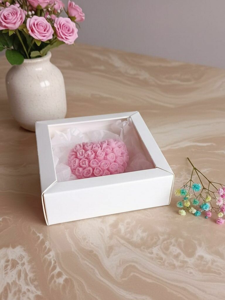 Сердечко из мыла