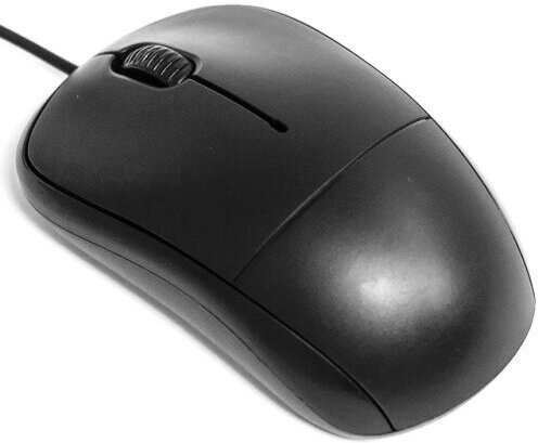 Мышь Nakatomi MON-05U DPI 1000 - 1.5м чёрная