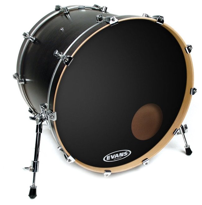 Пластик для бас-барабана 18", Evans BD18RONX EQ3 ONYX