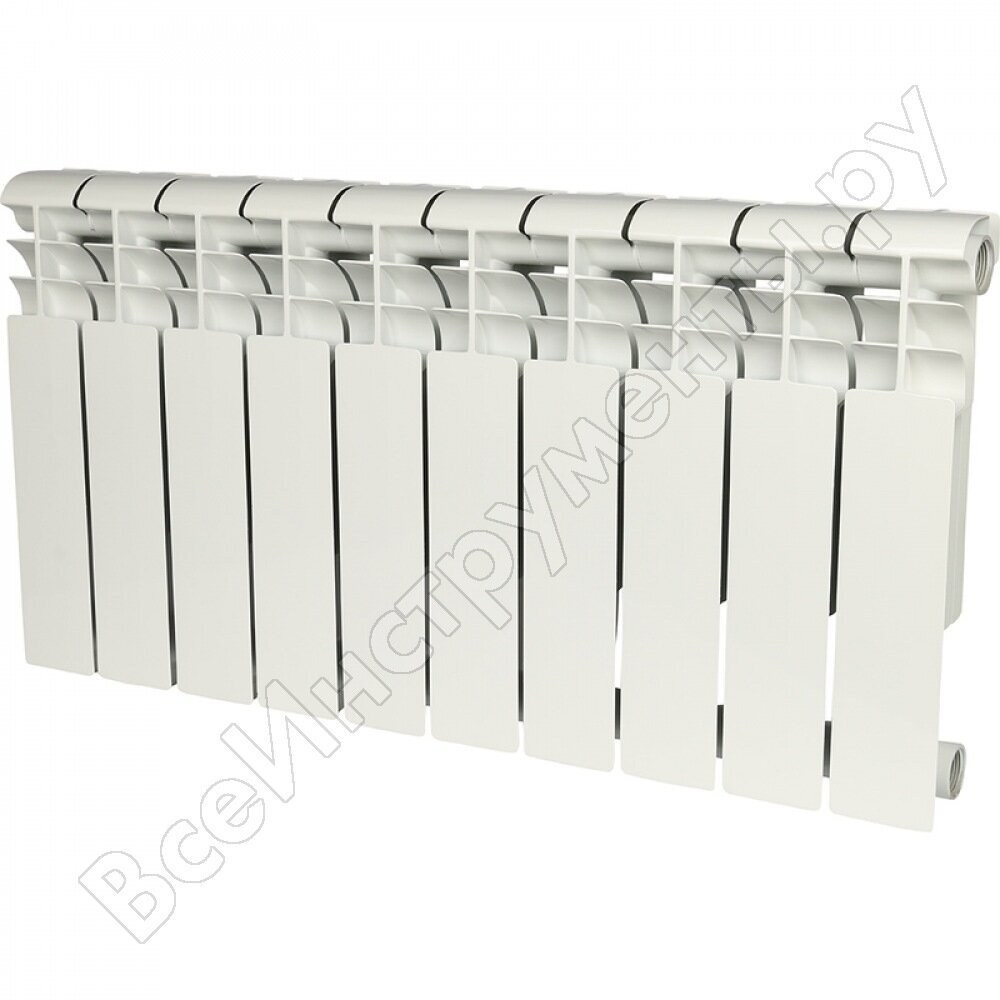 Алюминиевый радиатор ROMMER Profi 350 AL350-80-80-080 10 секций RAL9016 86623