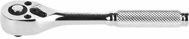 Трещотка для торцовых головок KRAFTOOL "EXPERT", Сr-V сталь, 72 зубца, цельнометаллическая, 1/4" 27793-1/4_z02