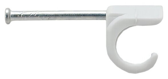 Серая крепежная скоба SC 5-7, набор 30 шт, крепежный элемент монтажа и фиксации