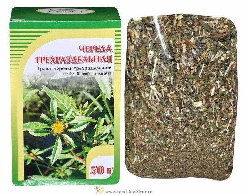 Череда трехраздельная трава