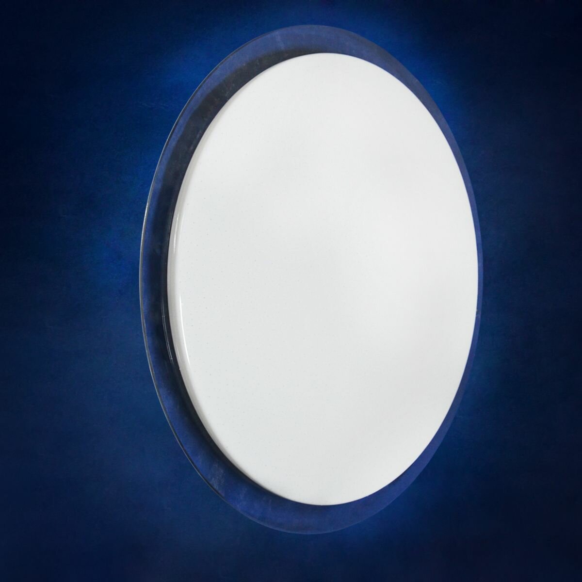 Светильник светодиодный VERNER LIGHTING акриловый, белый цвет, диаметр 700 мм, мощность 130 вт, 3 режима, пульт (8020/65W*2)