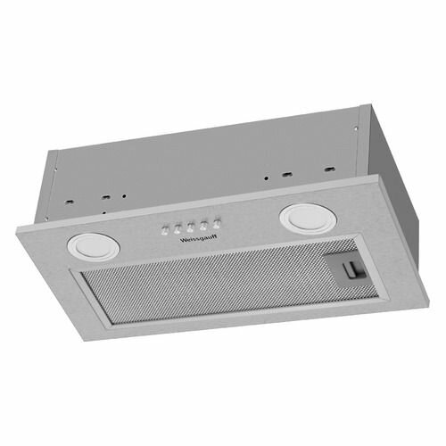 Встраиваемая вытяжка WEISSGAUFF Box 455 Inox, управление кнопочное, нержавеющая сталь [430309]