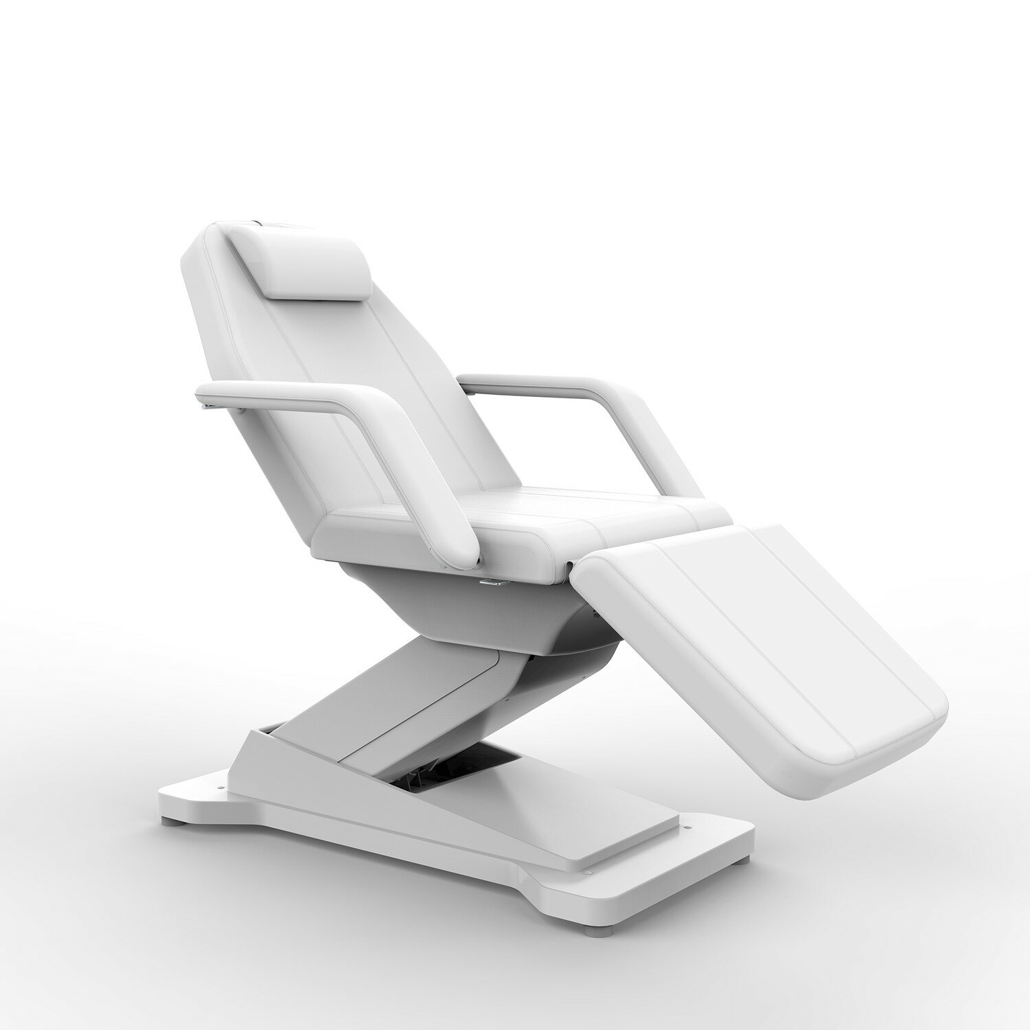 Косметологическое кресло NOVOKOM NV-172, белое, электропривод