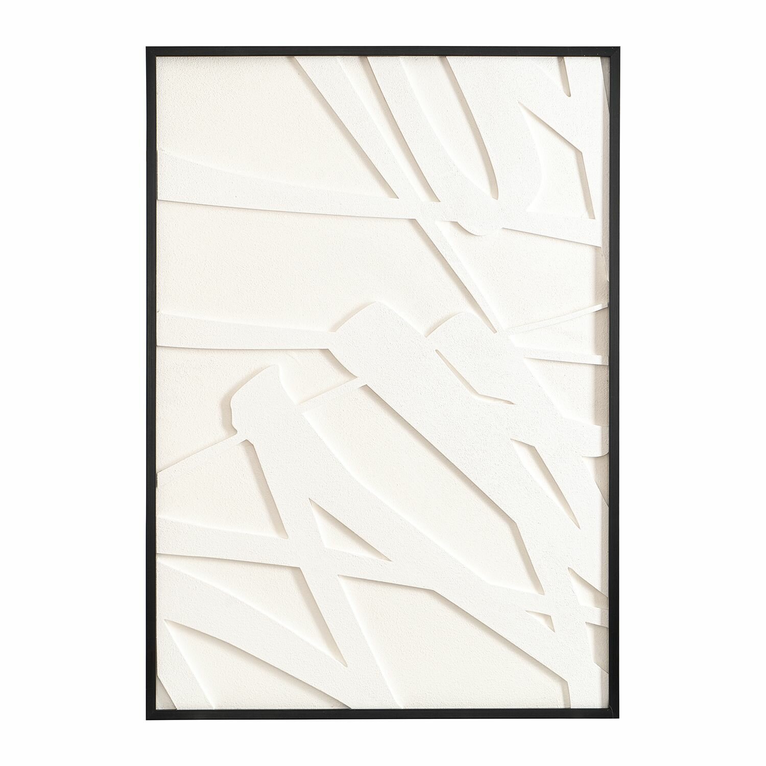 Панно декоративное с эффектом 3D Minimalism, 70х100 см, с черной рамкой