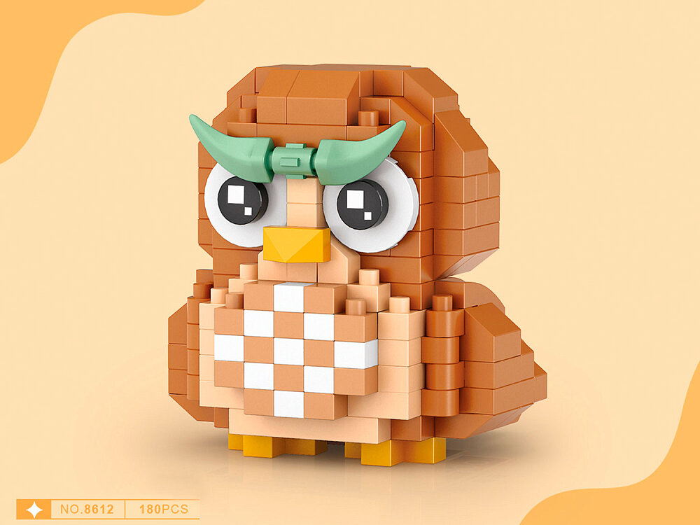 Конструктор LOZ 8612_MK Конструктор Совенок