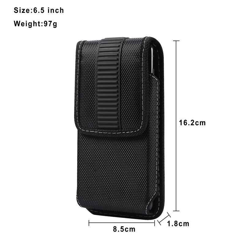 Поясная сумка для телефона 6.5 inch, кобура для смартфона
