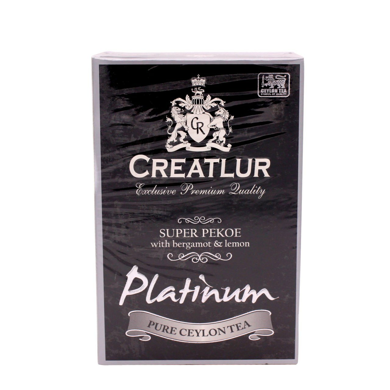 Чай черный Creatlur Platinum Super Pekoe with bergamot & lemon 200 гр.(картон)