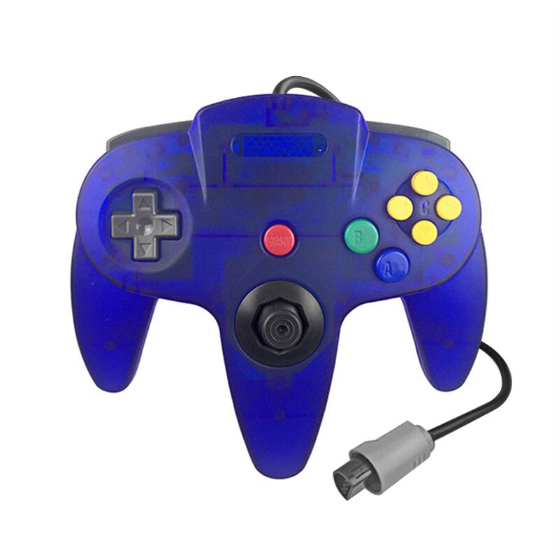 Игровой контроллер N64, проводной контроллер Nintendo N64, в наличии, доступны различные цвета