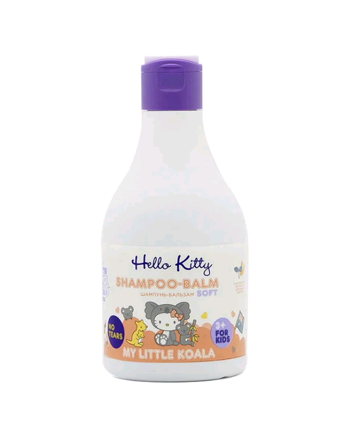 Ponti Parfum Hello Kitty - Shampoo-balm Soft - My Little Koala Шампунь-бальзам для детей "с экстрактом зародышей пшеницы" 3+ 250 мл.