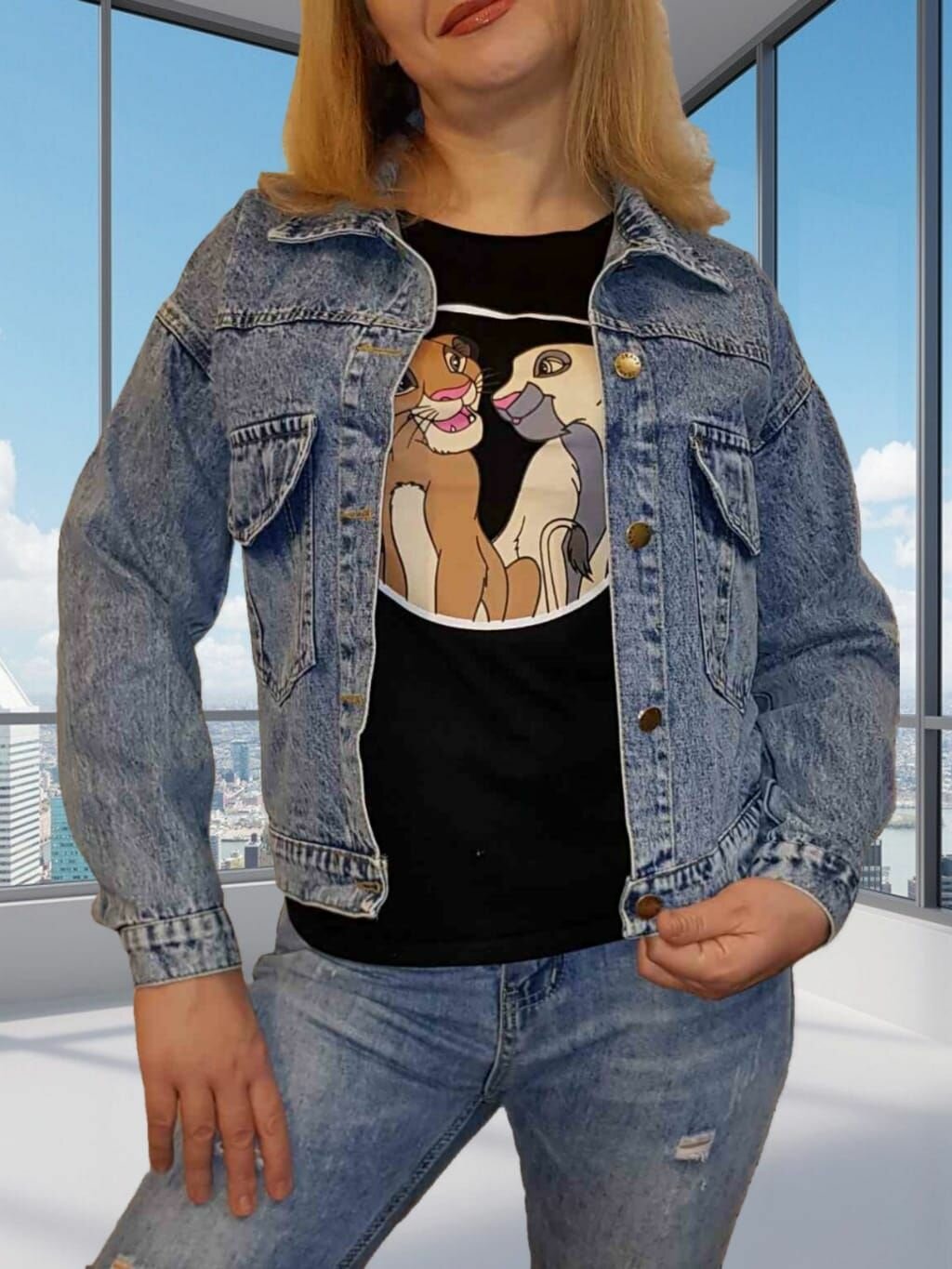 Куртка джинсовая  Базовая коллекция