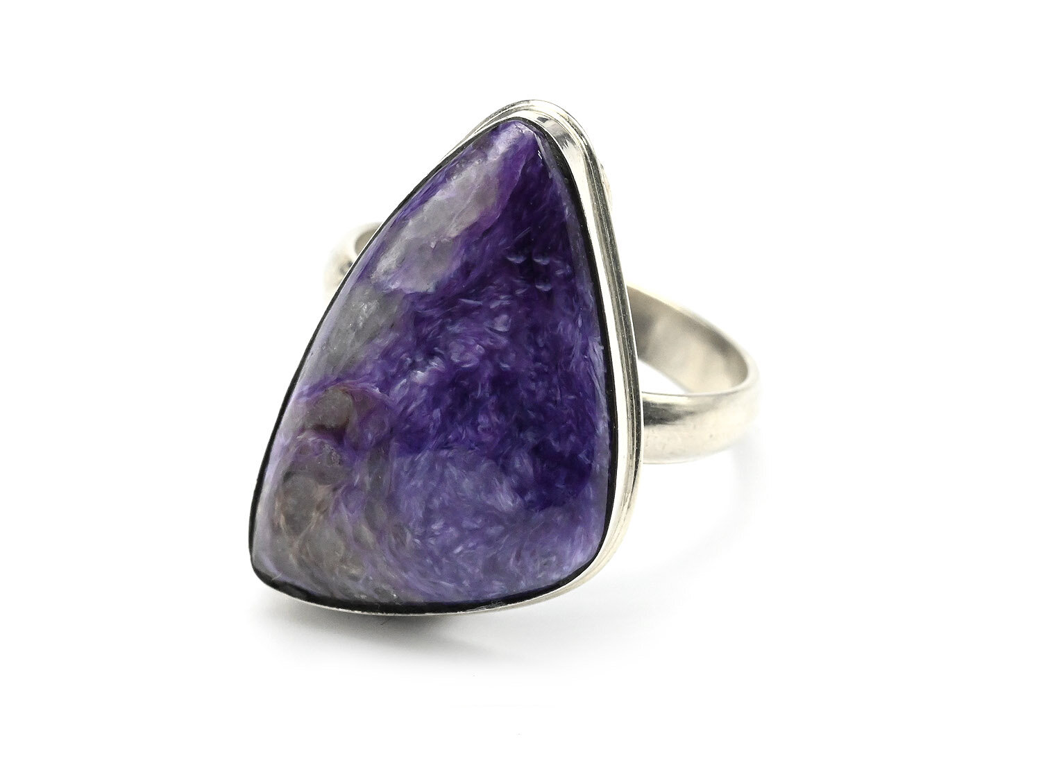 Кольцо, чароит