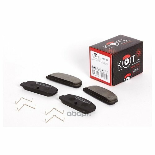 Колодки тормозные MAZDA 6 02>/323 96>/626 92>02 (с установ. п KOTL 3311KT